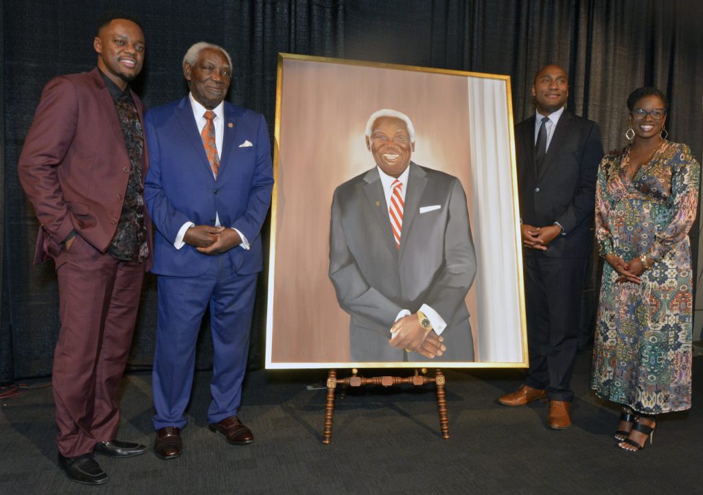Walter L. Bailey Jr. portrait for 201 Poplar unveiled at National Civil ...
