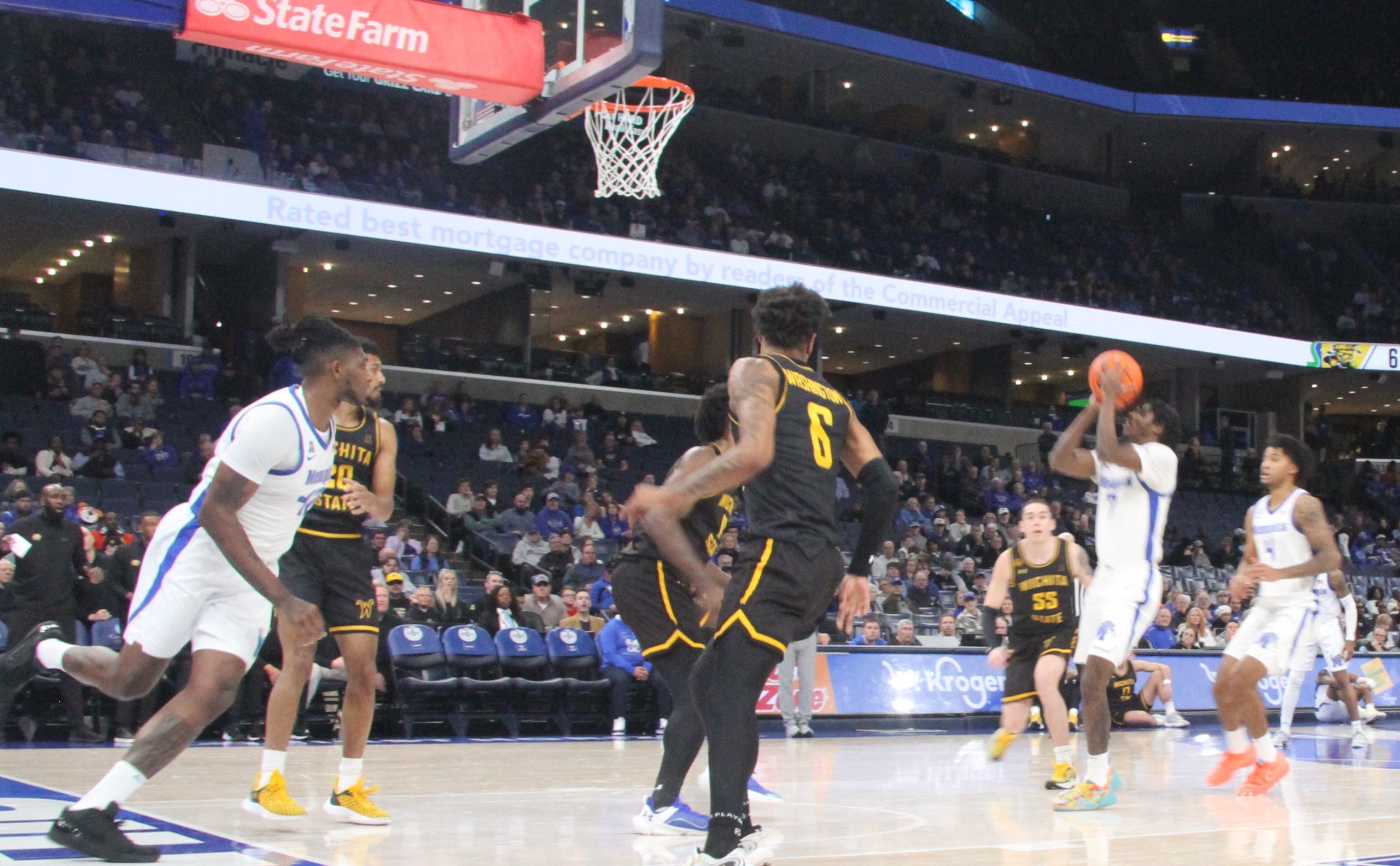 Tigers ground Wichita State 61-53, nab fifth AAC win - TSDMemphis.com