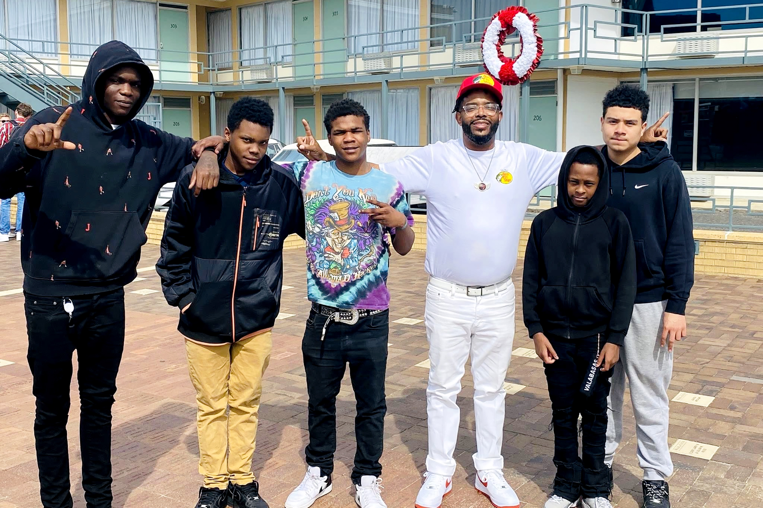 JIFF Youth and Counselor Visiting Civil Rights Museum - TSDMemphis.com